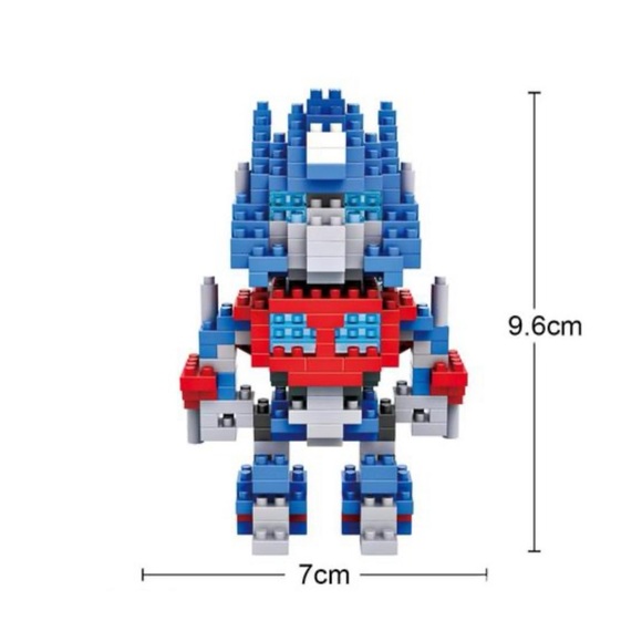 Toys | Loz Block Fun Transformers Optimus Prime Building Blocks Toy ...